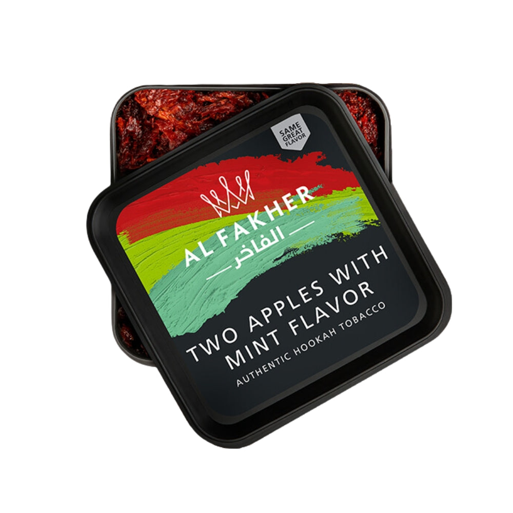 Al Fakher Two Apple with Mint - Hookah Partner
